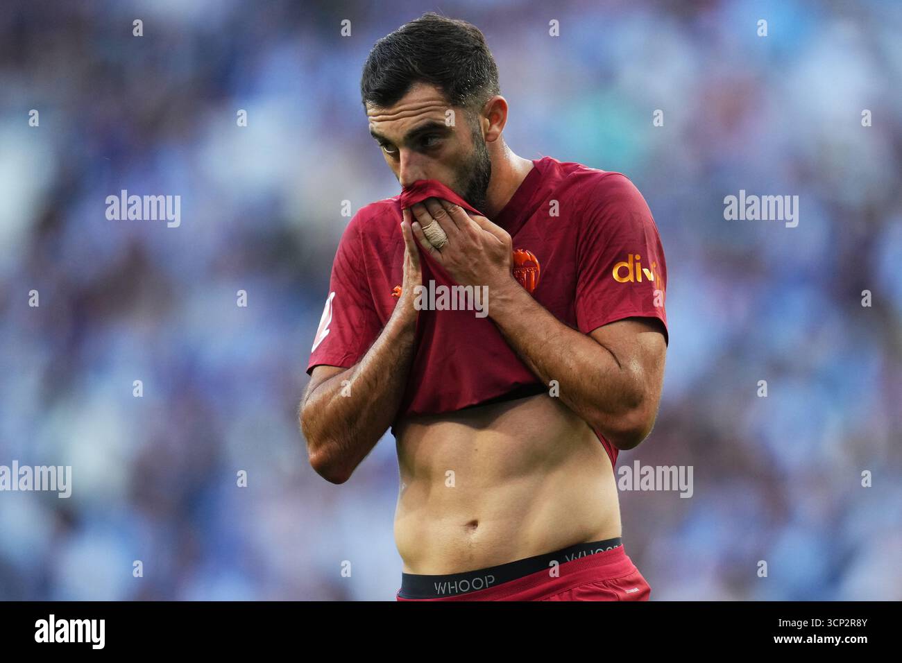 Luis Rioja of Valencia CF during the La Liga EA Sports match between ...