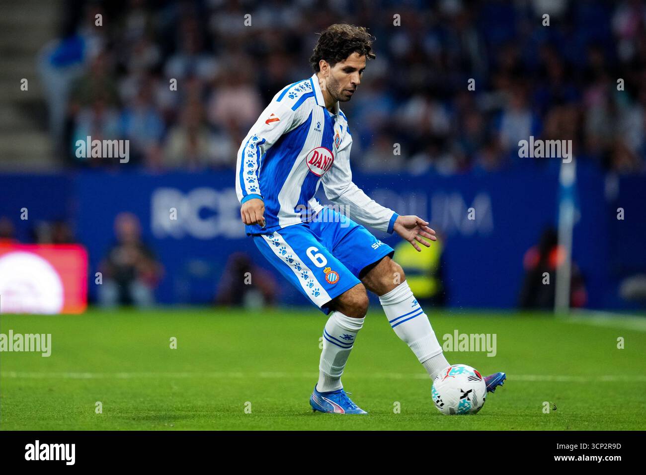 Leandro Cabrera of RCD Espanyol during the La Liga EA Sports match ...