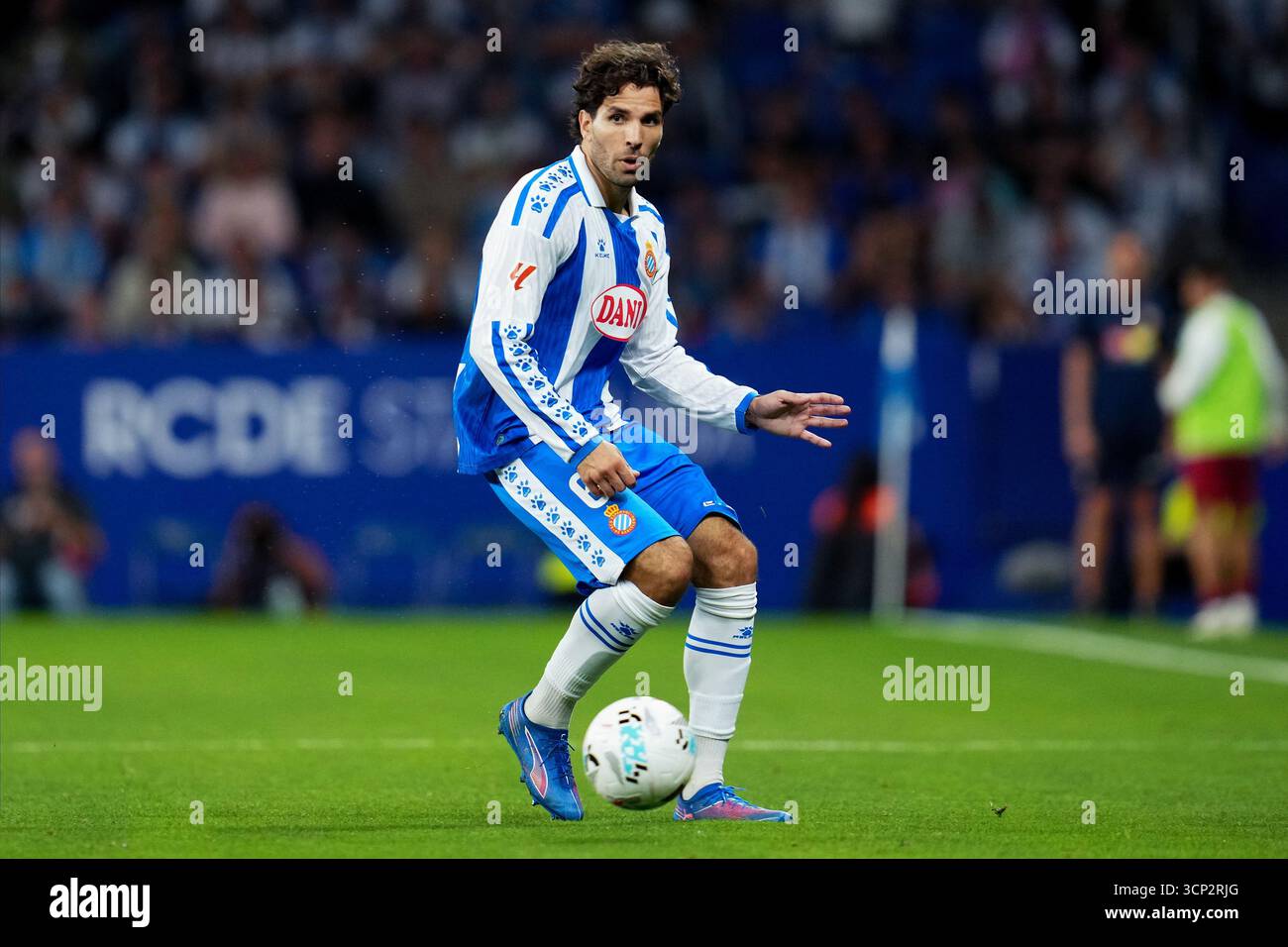 Leandro Cabrera of RCD Espanyol during the La Liga EA Sports match ...