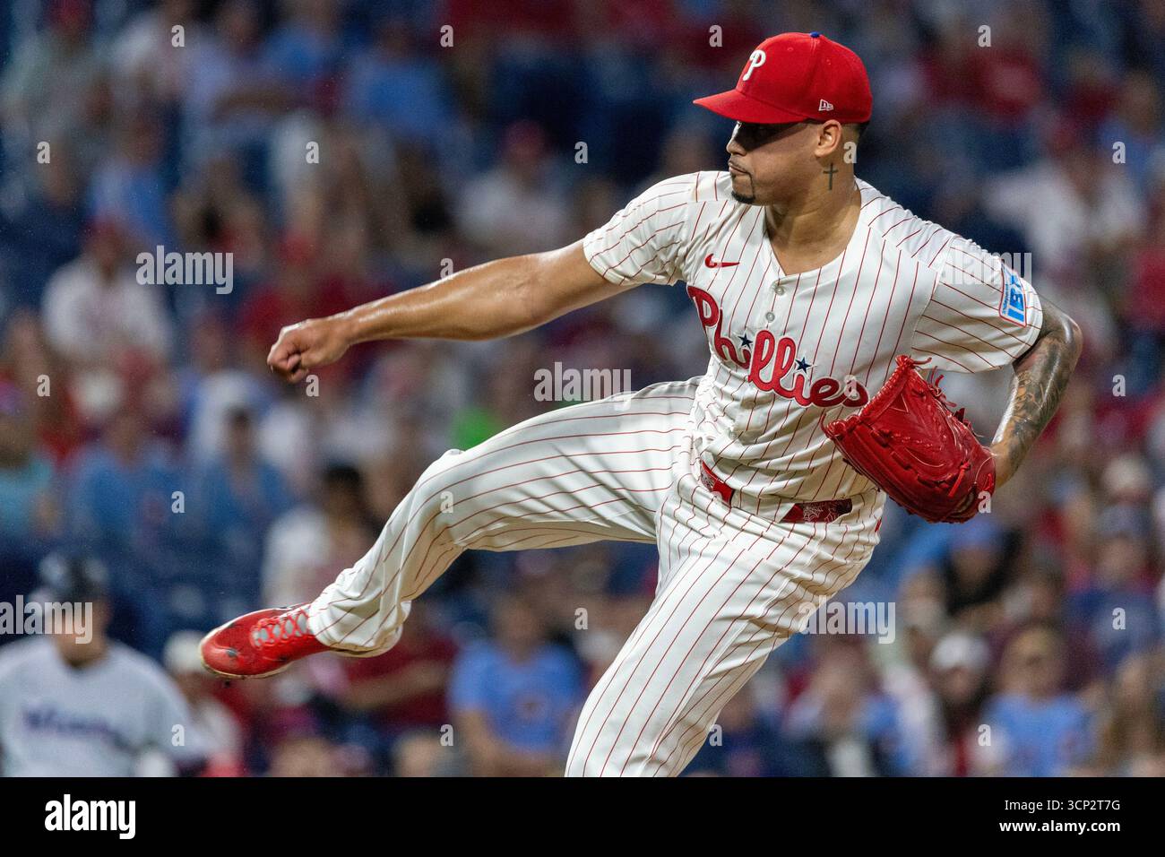 Philadelphia Phillies relief pitcher Jhoan Duran throws during the ...