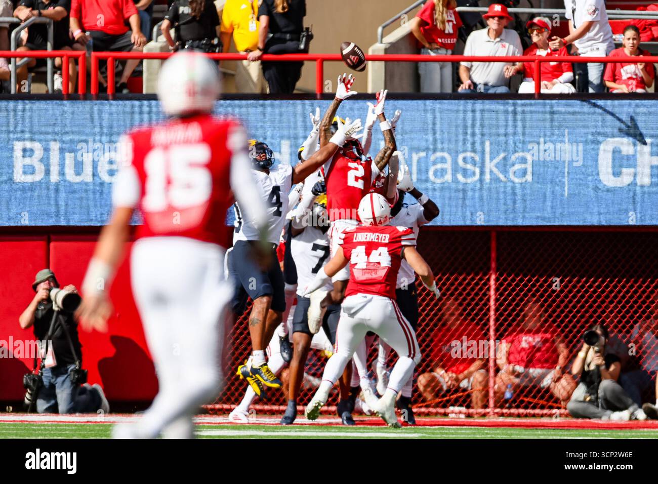 September 20, 2025 Lincoln, NE. U.S. - Nebraska Cornhuskers quarterback ...