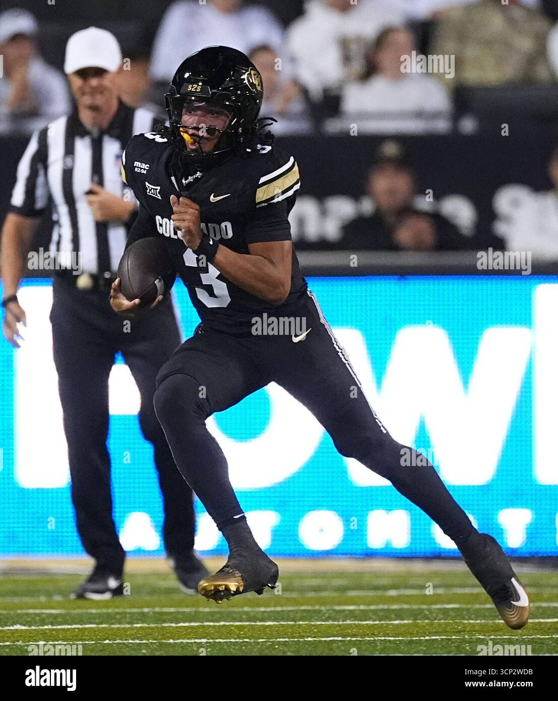 Colorado quarterback Kaidon Salter (3) in the second half of an NCAA ...