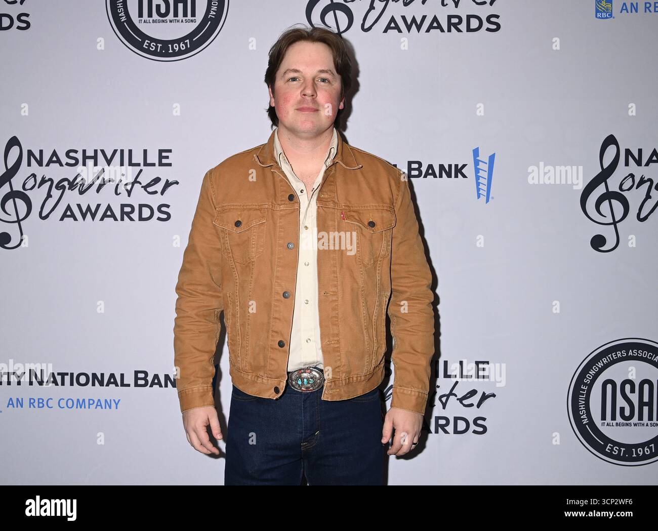 Travis Denning arriving at the 8th Annual Nashville Songwriter Awards ...
