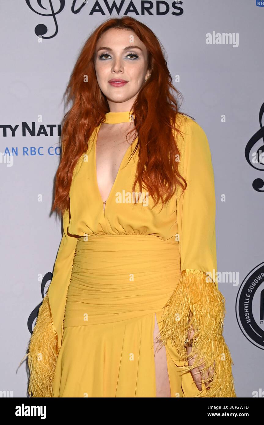 Caylee Hammack arriving at the 8th Annual Nashville Songwriter Awards ...