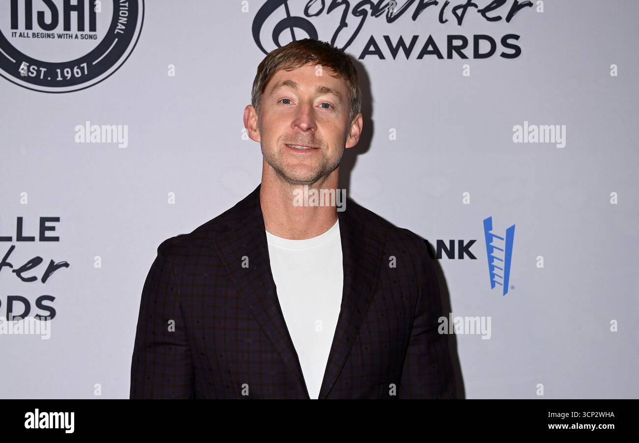Ashley Gorley arriving at the 8th Annual Nashville Songwriter Awards ...