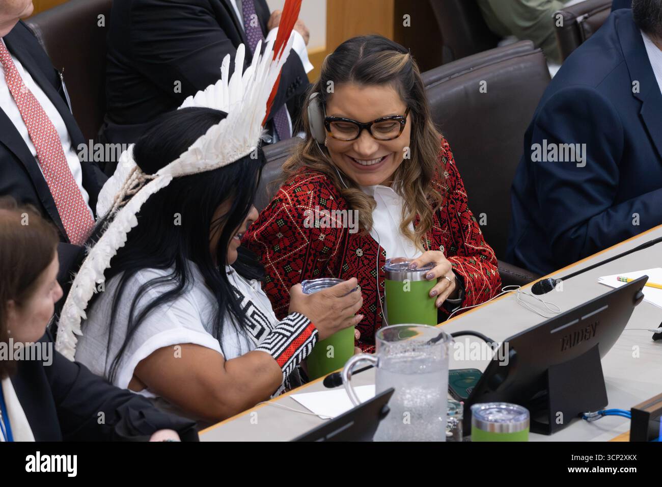 New York, United Of America. 23rd Sep, 2025. First Lady Janja Lula ...