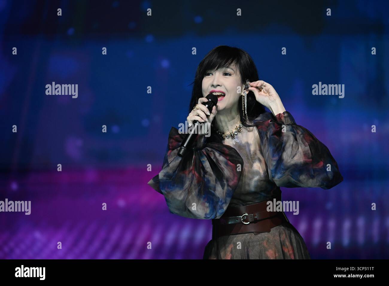 Hong Kong-based Cantopop singer-songwriter and actress Vivian Chow ...