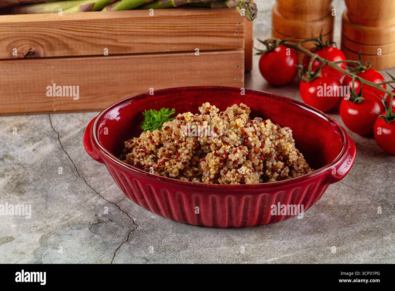 Vegan super food boiled hi-res stock photography and images - Alamy