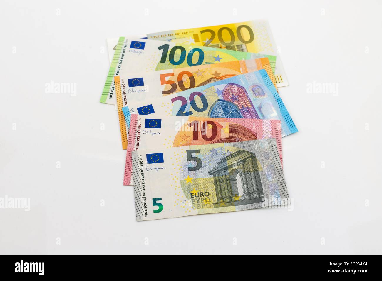 100 euro banknotes spread hi-res stock photography and images - Alamy