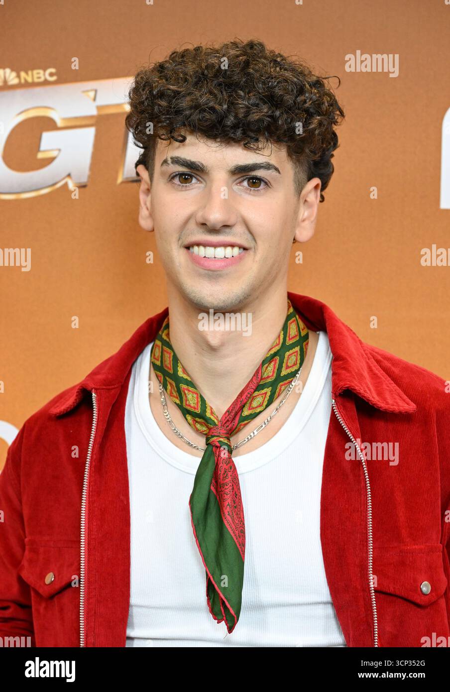 Micah Palace backstage at ‘America’s Got Talent’ Season 20 - Final Performances at Hotel Dena on ...