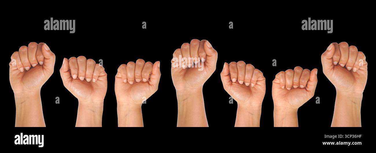 Fist pose hi-res stock photography and images - Alamy