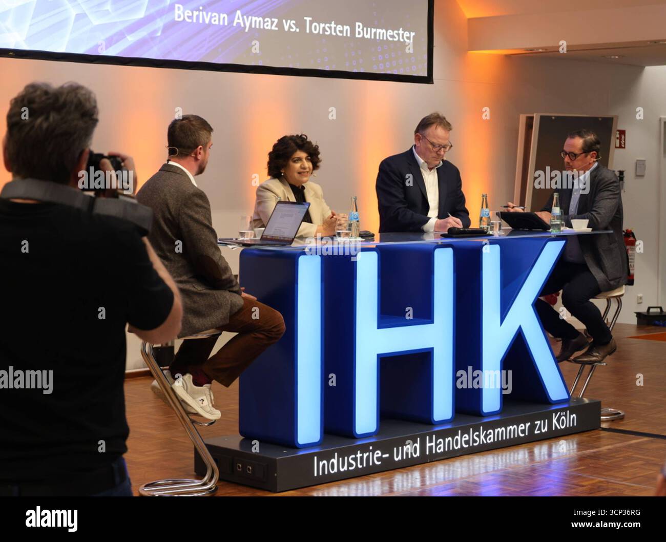 Torsten Burmester SPD Stichwahl 12.09.2025, Germany, NRW,Koeln, IHK ...
