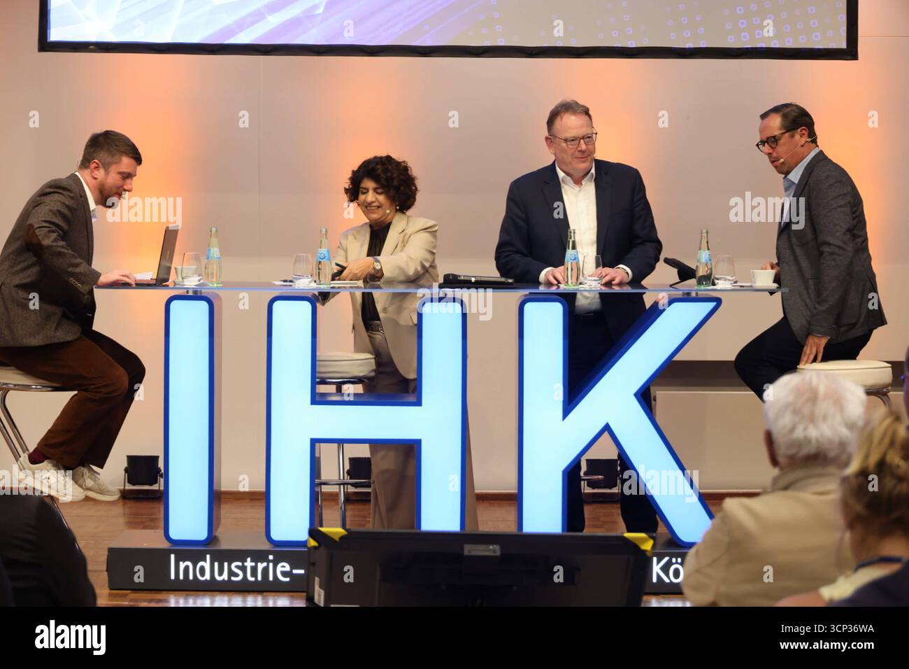 Torsten Burmester SPD Stichwahl 12.09.2025, Germany, NRW,Koeln, IHK ...