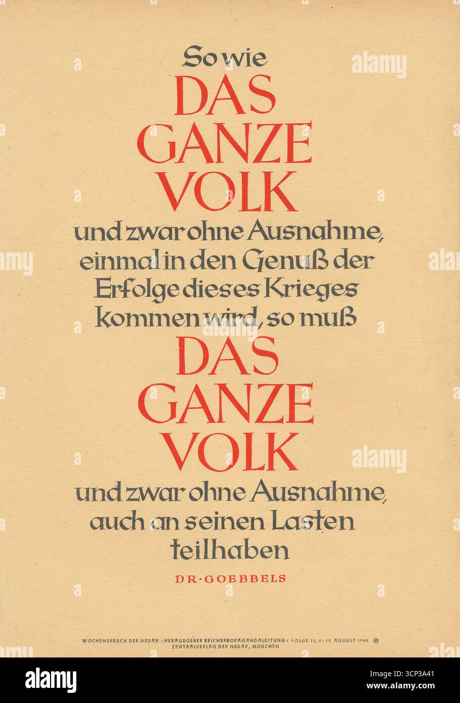 Josef goebbels hi-res stock photography and images - Alamy