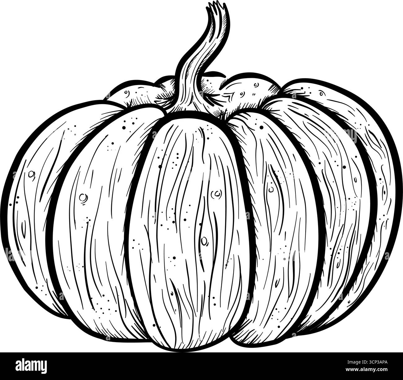 Pumpkin design autumn season Black and White Stock Photos & Images - Alamy