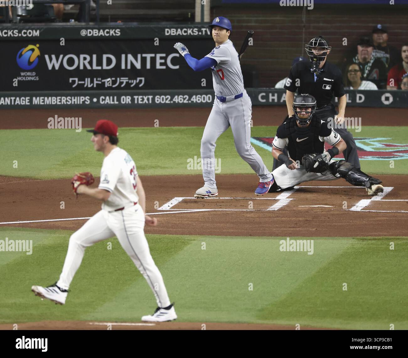 Los Angeles Dodgers two-way player Shohei Ohtani grounds out in the ...