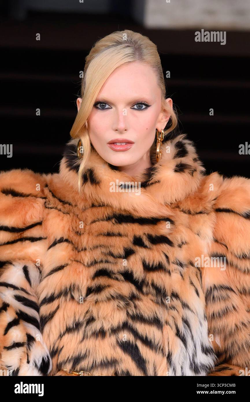 Alex Consani Milan Fashion Week - Women S/S 2026 Gucci Event - Arrivals part 1 Piazza Affari, 6 ...