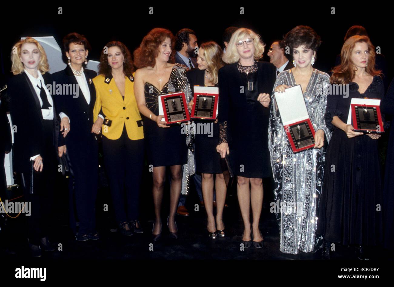 Saint Vincent, 90's archive in the photo: Gina Lollobrigida, Mariangela ...