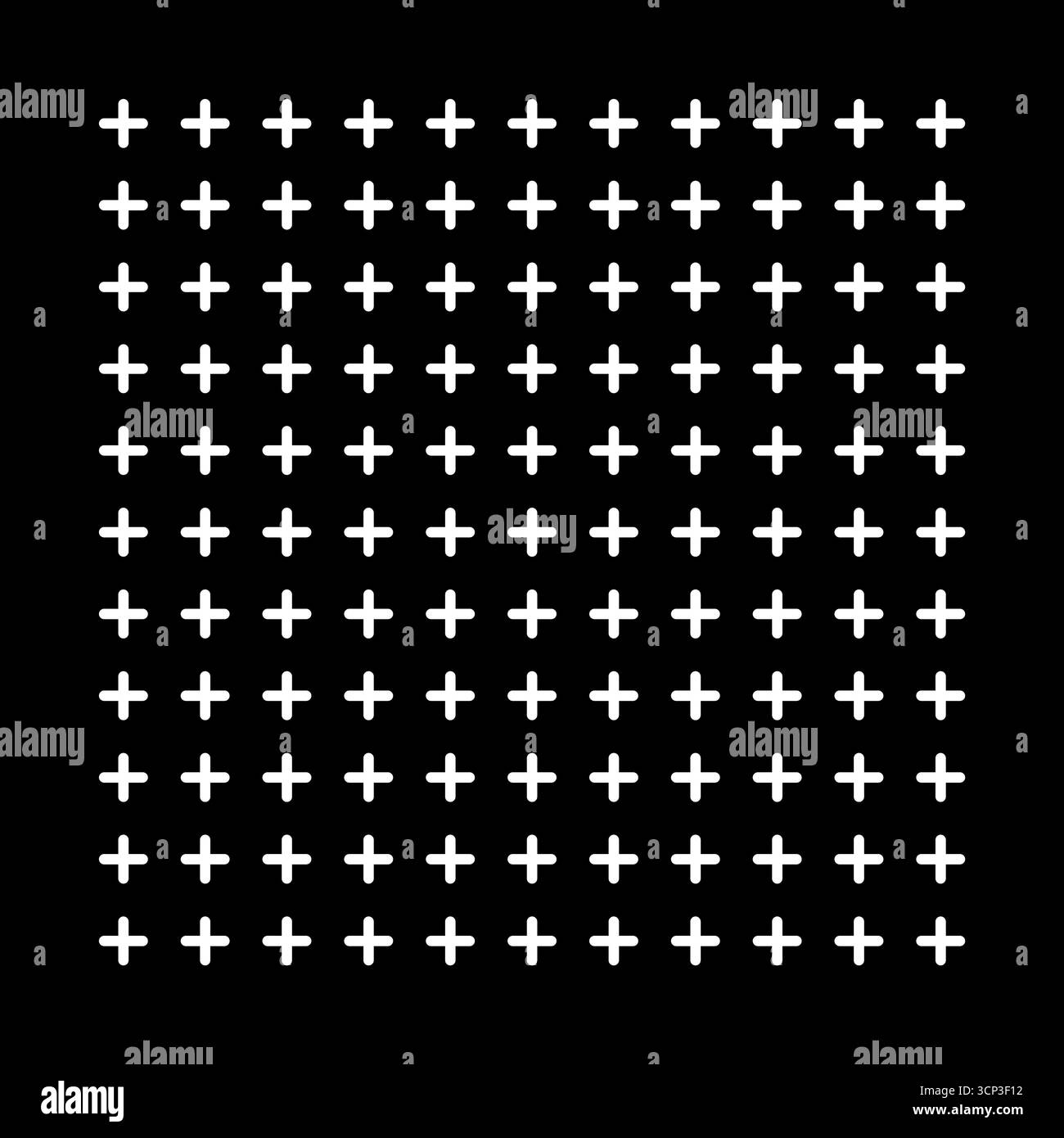 Abstract Geometric Projection Concept Pattern. Silhouette Gobo Light ...