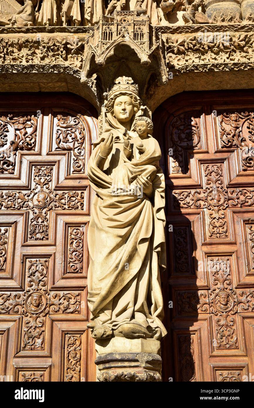 León city, Santa María de Regla cathedral (Gothic, 13th century ...