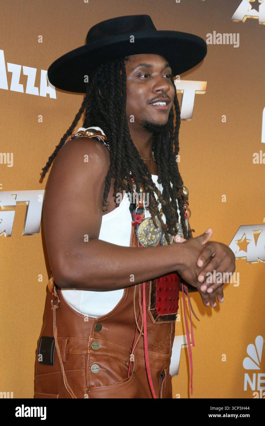 Pasadena, USA. 23, September, 2025. Pictured left to right, Steve Ray Ladson at the America's ...