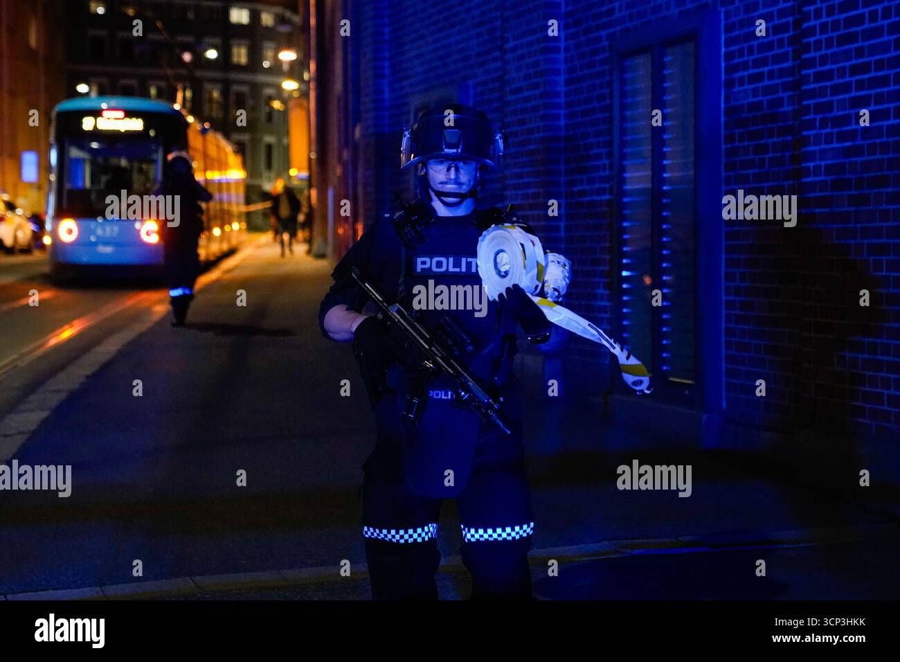 Oslo 20250923. Emergency services have responded to Pilestredet just ...