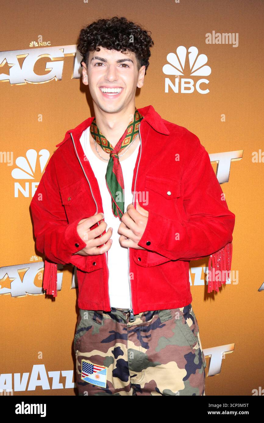 LOS ANGELES - SEP 23: Micah Palace at America's Got Talent Finale Live ...