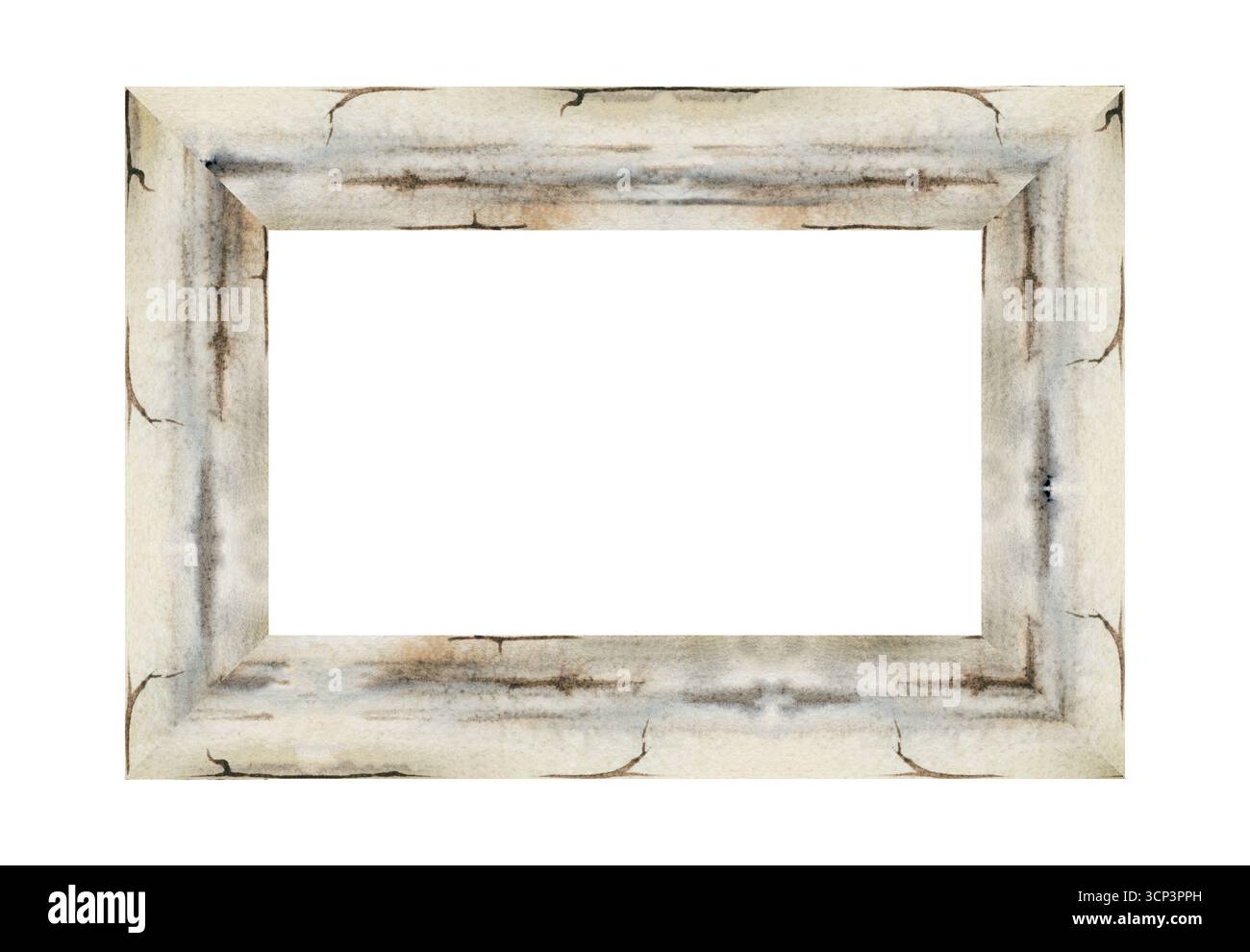 Plain photo frame in Cut Out Stock Images & Pictures - Alamy