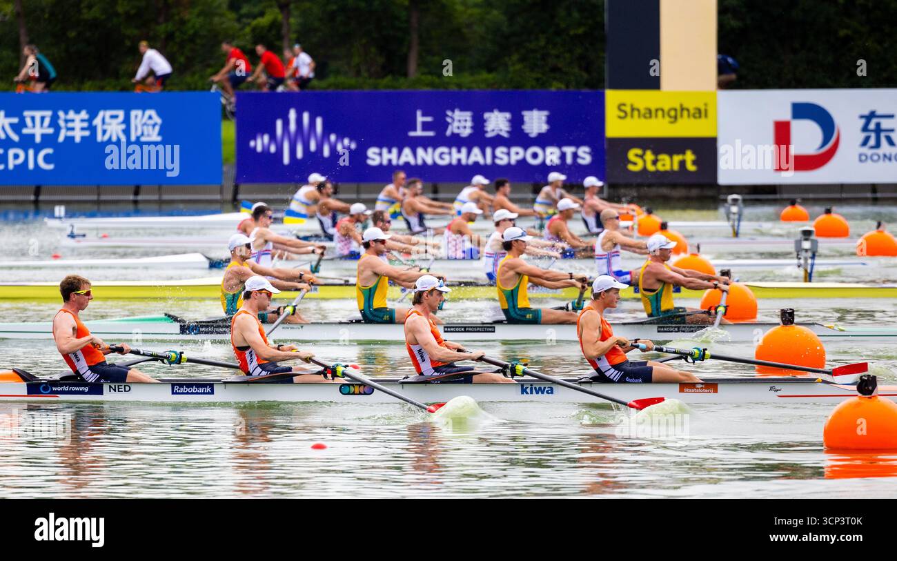 SHANGHAI - Gert-Jan van Doorn, Guillaume Krommenhoek, Melvin Twellaar ...