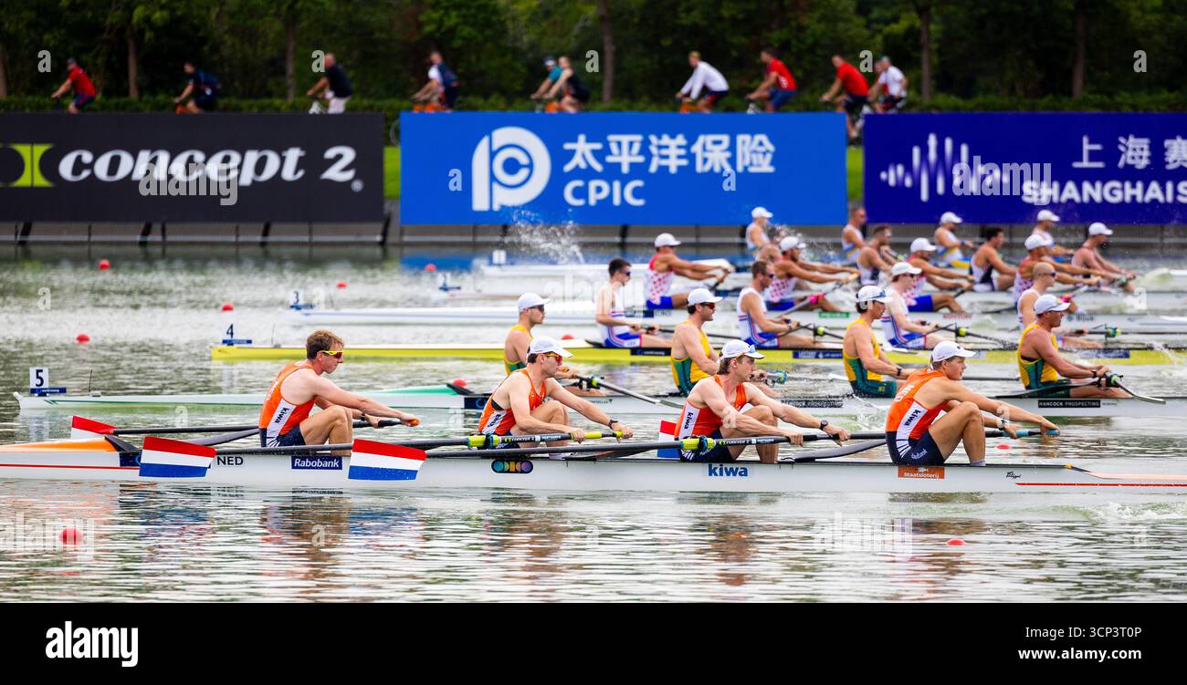 SHANGHAI - Gert-Jan van Doorn, Guillaume Krommenhoek, Melvin Twellaar ...