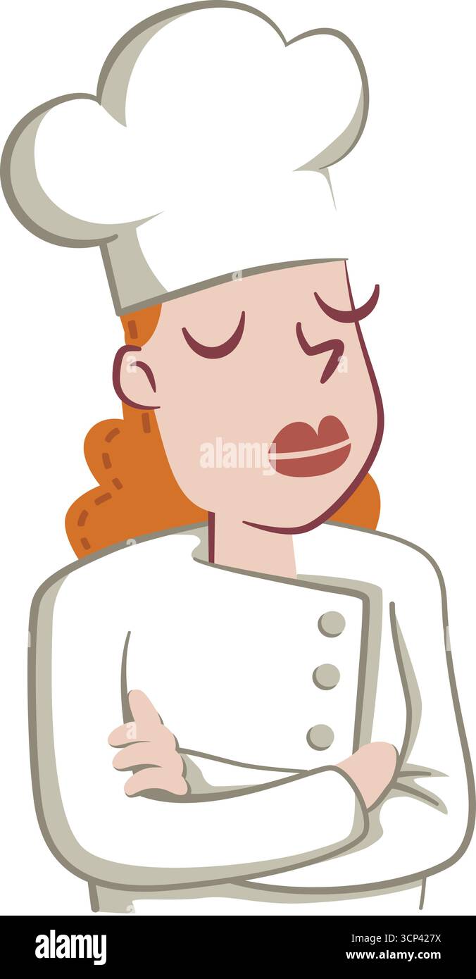 Professional positive young female Stock Vector Images - Alamy