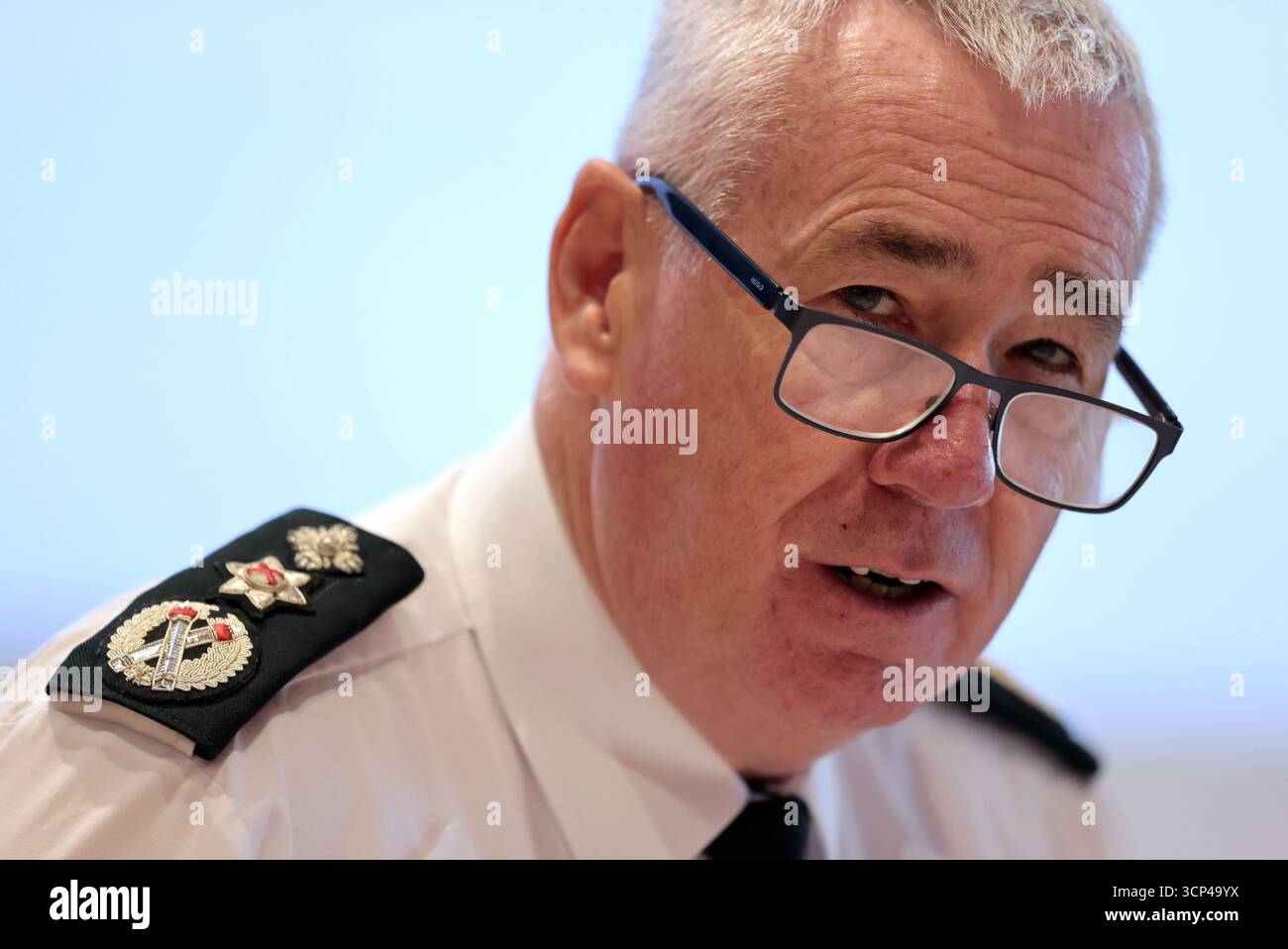 Jon boutcher psni hi-res stock photography and images - Alamy
