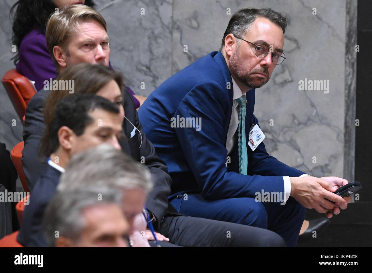 Deputy Prime & Minister of Foreign Affairs Maxime Prévot attends a UN ...