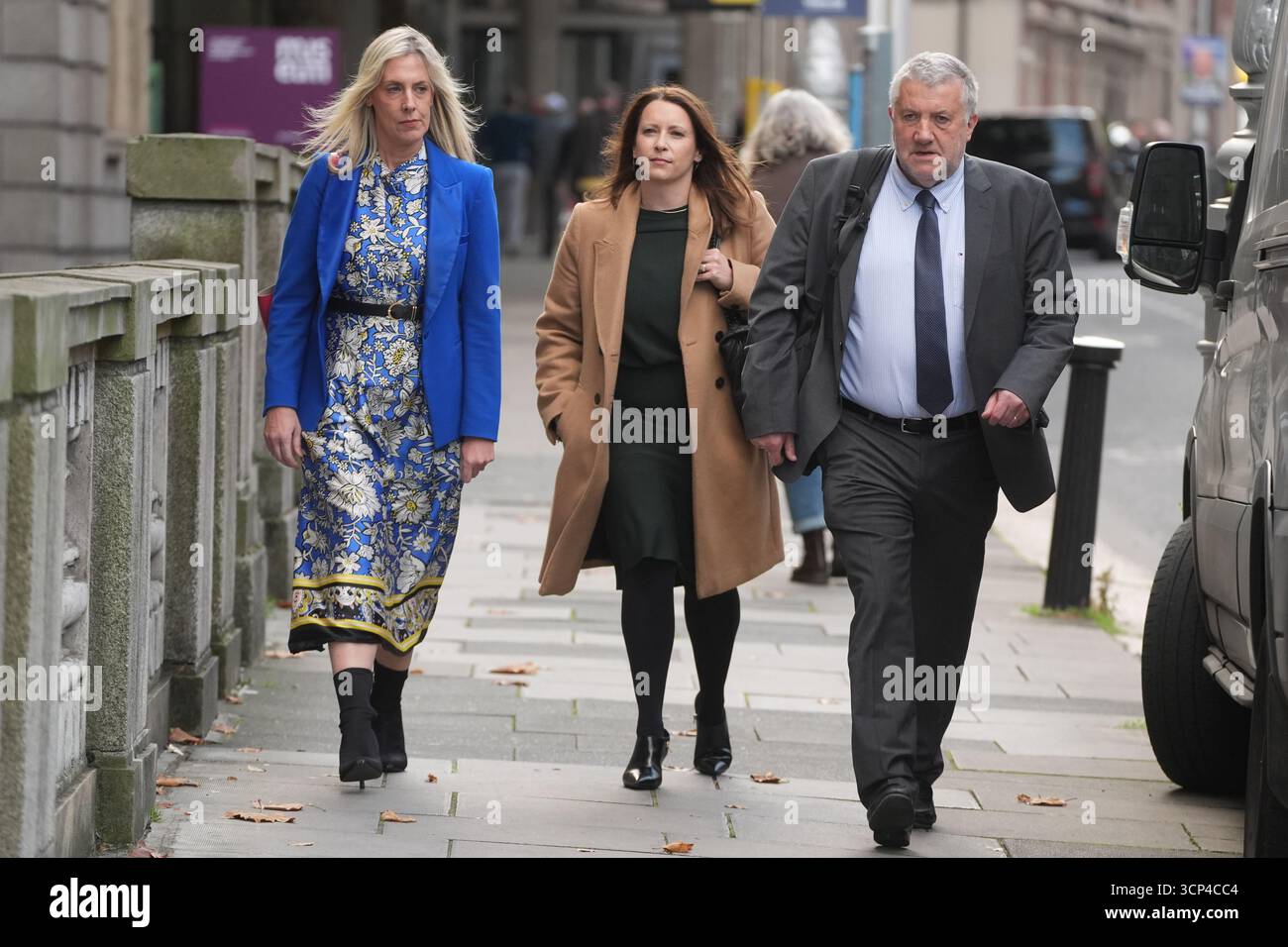 People & Culture director Aoife Rafferty (left) and FAI president Paul ...