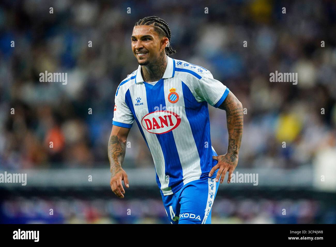 Thyrhys Dolan of RCD Espanyol during the La Liga EA Sports match ...