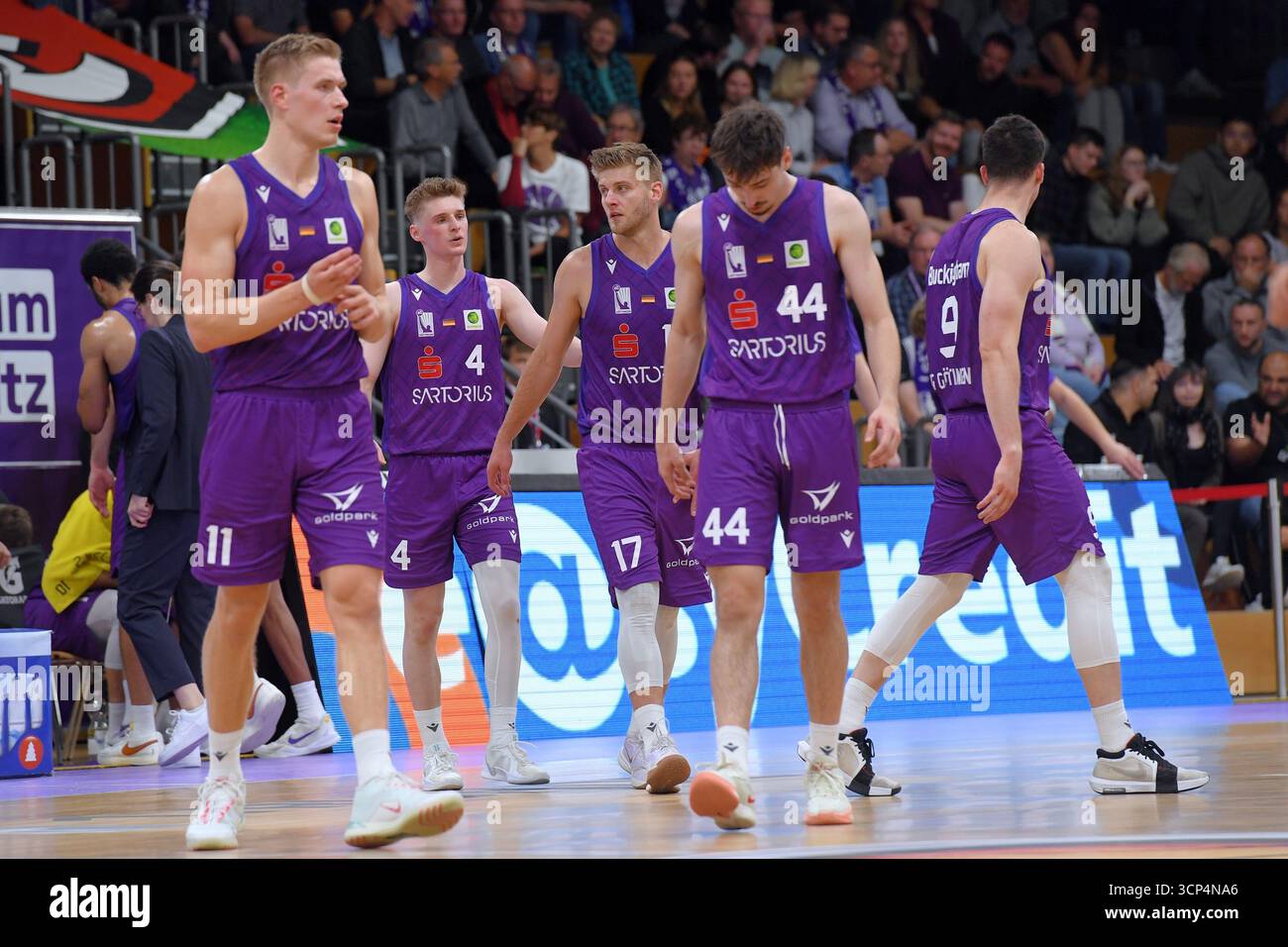 Team BG: Robin Lodders (BG Goettingen #11), Daniel Kirchner (BG ...