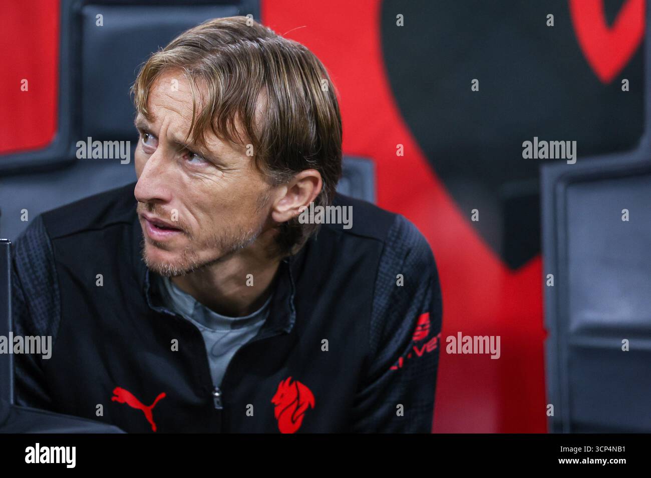 Luka Modric of AC Milan looks on during Coppa Italia 2025/26 football ...