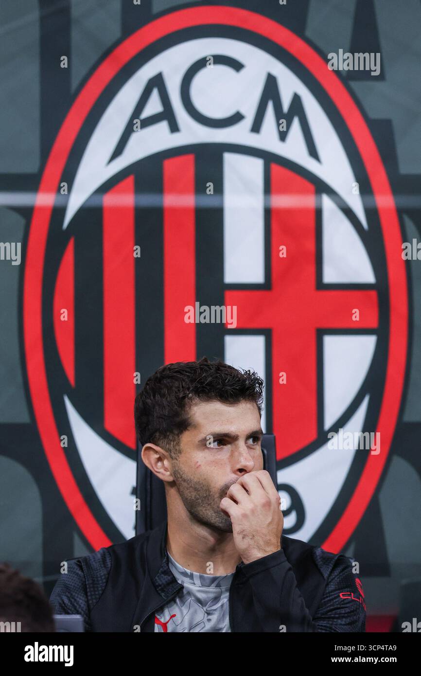 Pulisic milan lecce hi-res stock photography and images - Alamy