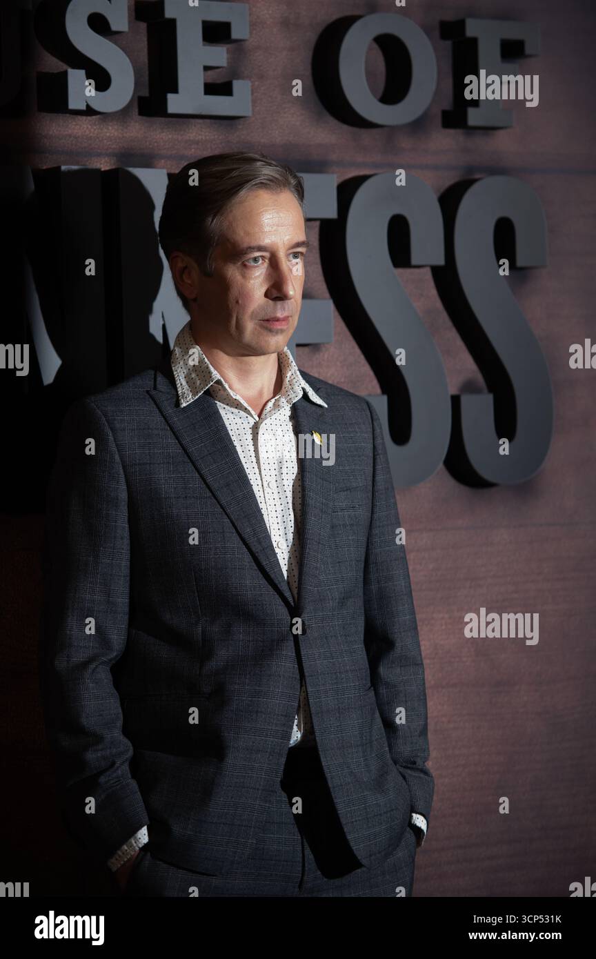 London, United Kingdom. 23th September 2025. Michael Colgan arrives at ...