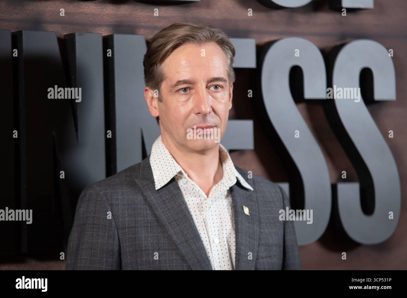 London, United Kingdom. 23th September 2025. Michael Colgan arrives at ...