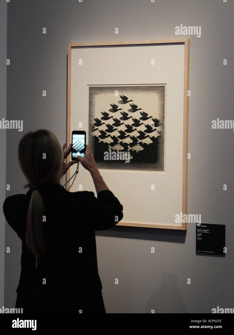 Milan, Preview of the MC Escher Exhibition at Mudec, Museum of Cultures ...