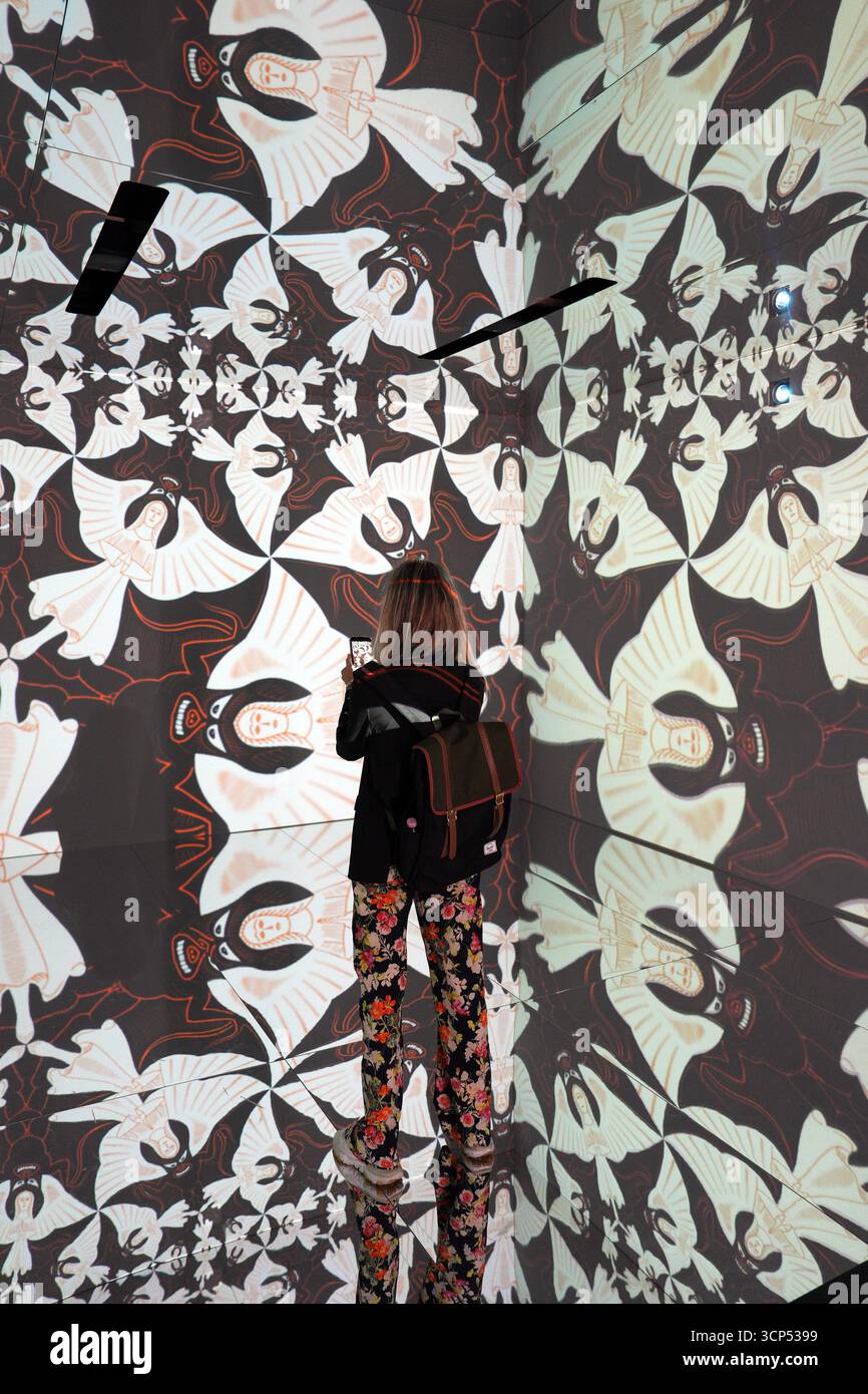 Milan, Italy. 24th Sep, 2025. Milan, Preview of the MC Escher ...