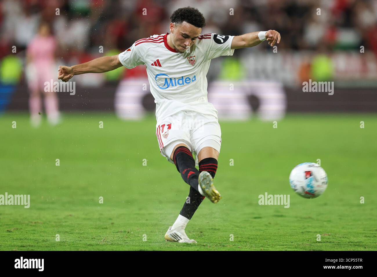 Ruben Vargas of Sevilla FC during the La Liga EA Sports match between Sevilla FC and Villarreal ...