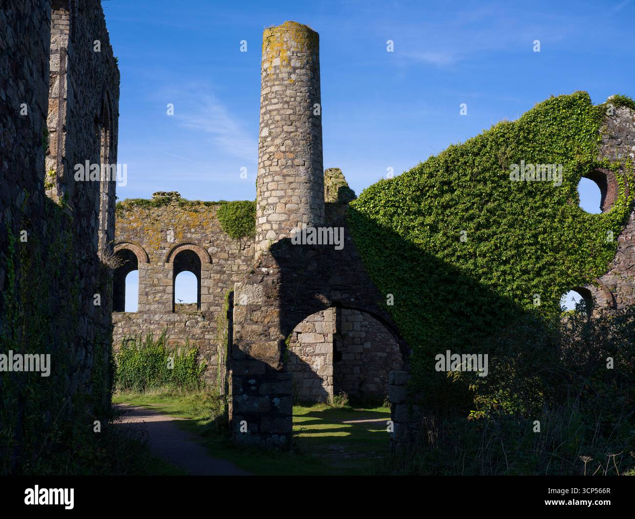Great Flat Lode Mine Workings Cornwall Cornwalls mining heritage the ...