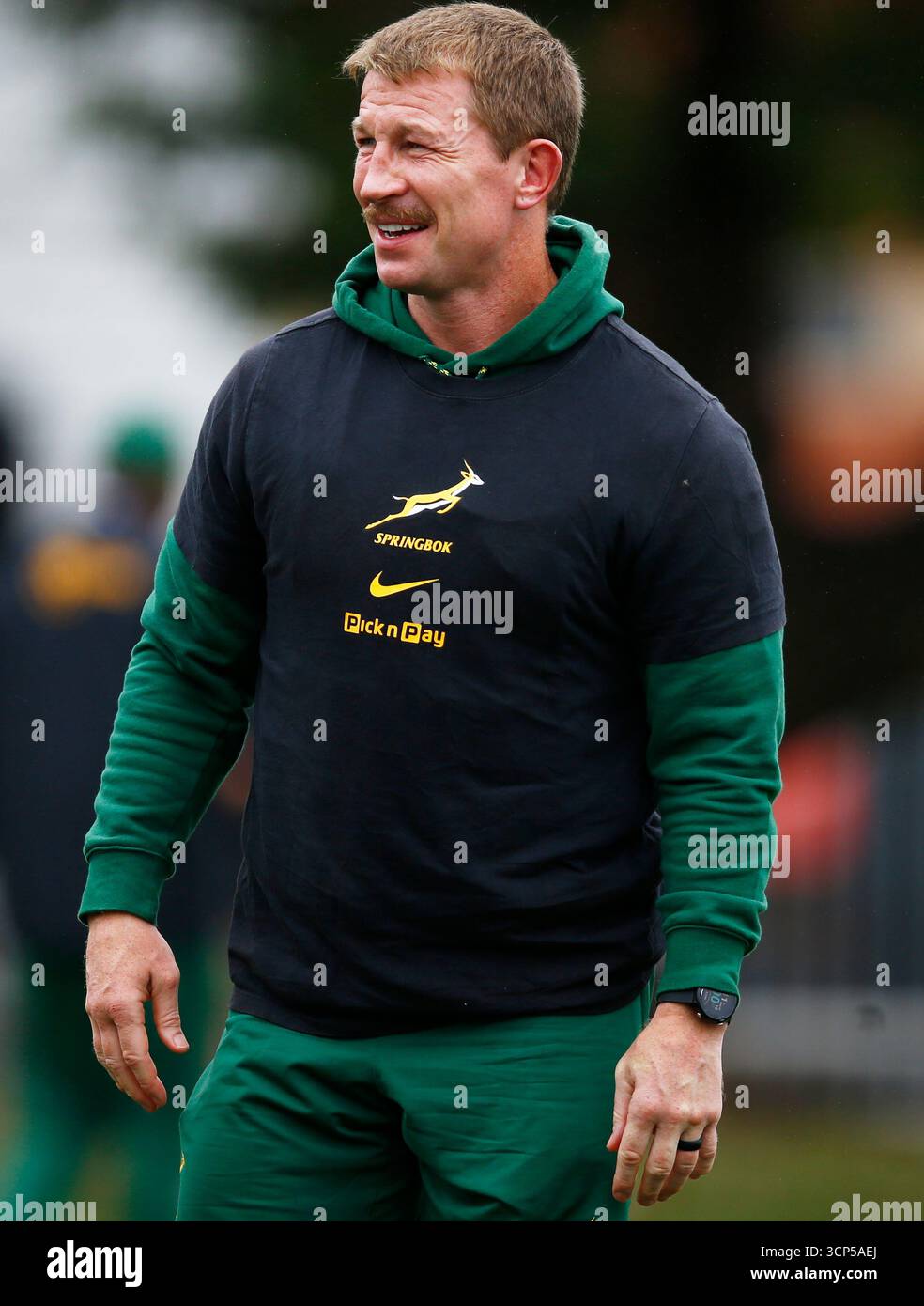 Jerry Flannery (Defence Coach) of South Africa during The Rugby ...