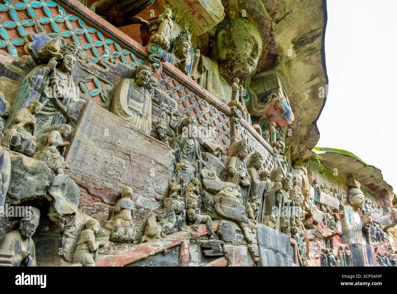 Large buddhist tantric grottoes taoist temple hi-res stock photography ...
