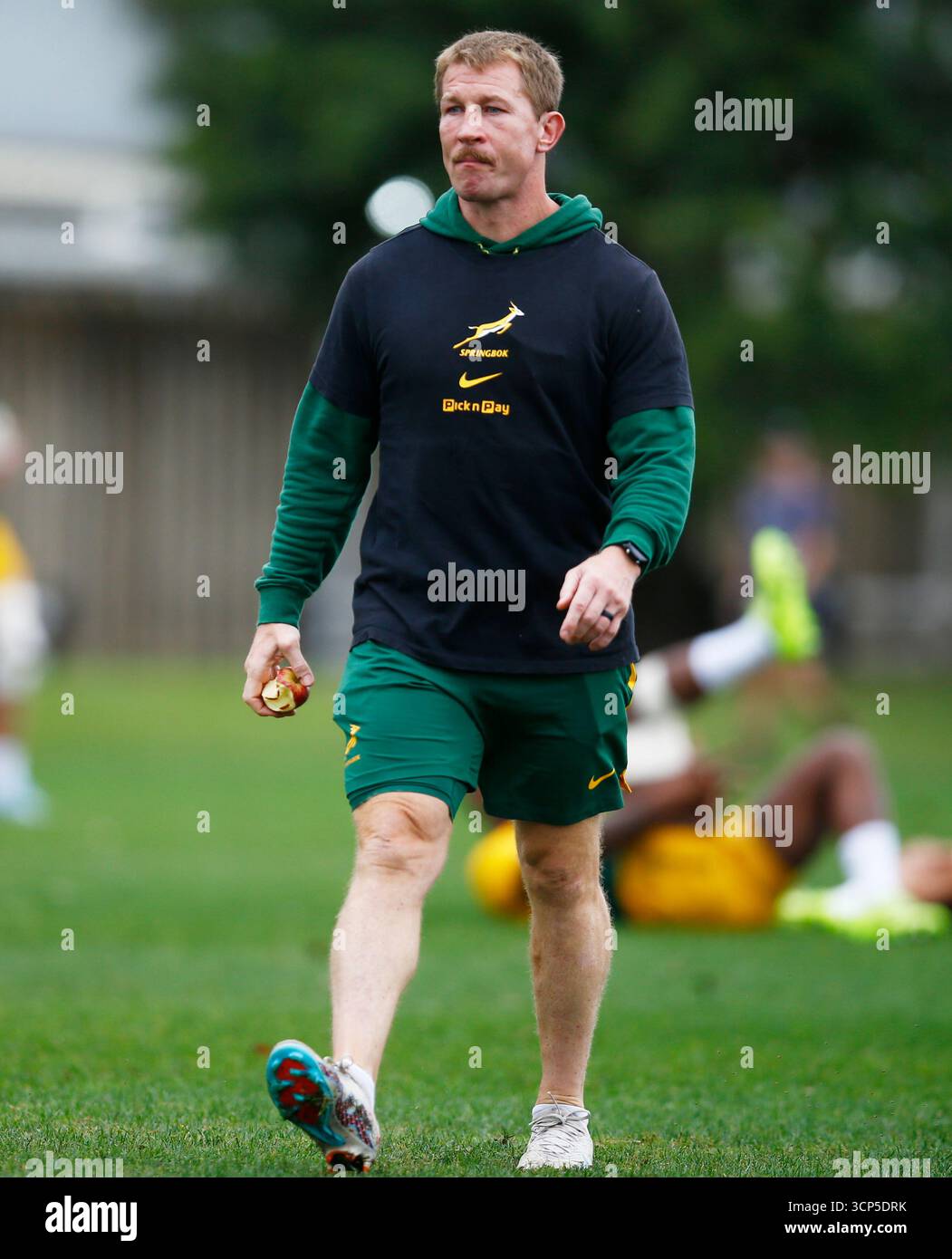 Jerry Flannery (Defence Coach) of South Africa during The Rugby ...