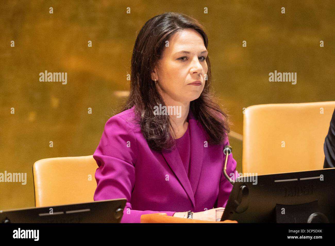 President of the General Assembly Annalena Baerbock presides over 80th ...