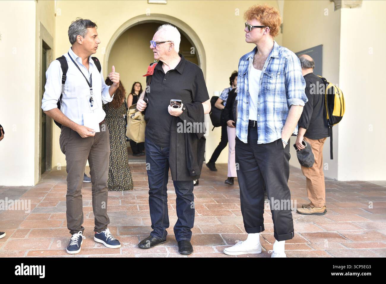 Lucca, September 24, 2025. Today, a photocall with American actor ...