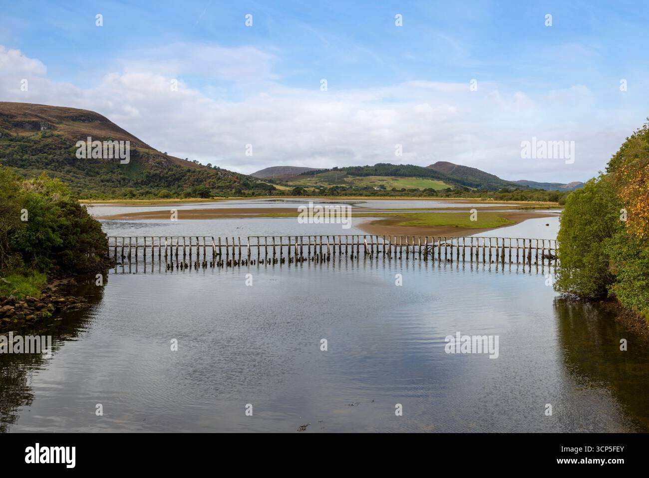 The Mound Sluices, part of Thomas Telford's 19th-century causeway ...